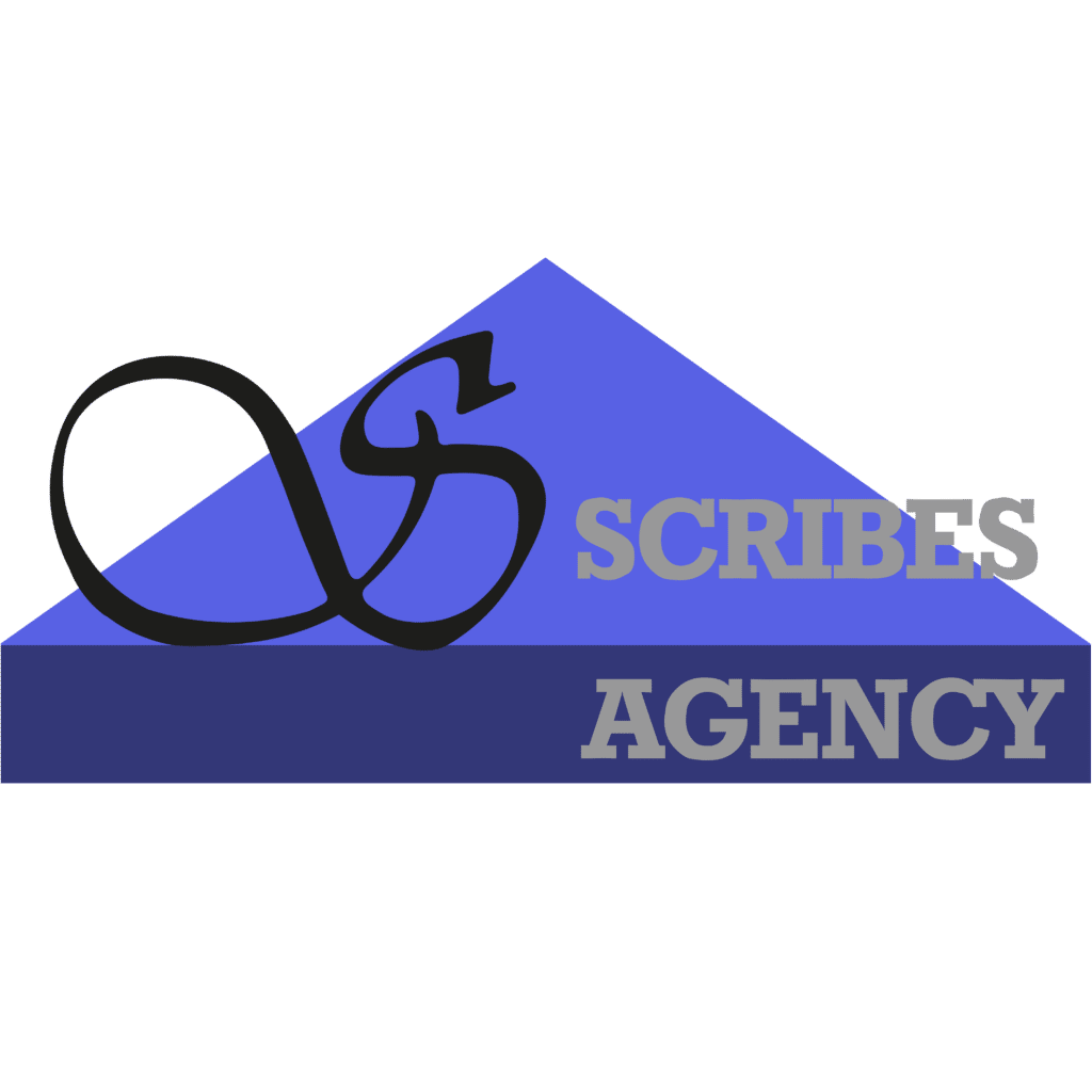 SCRIBES AGENCY-01 - REDESIGNED LOGO- TRANSPARENT - DIVA CABARET